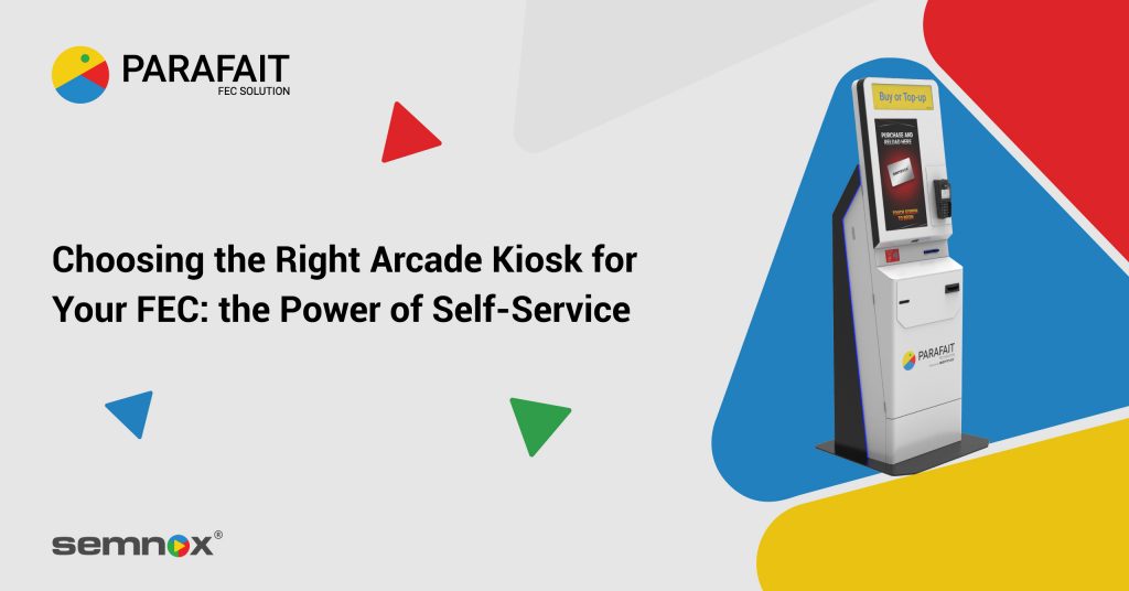 Choosing the Right Arcade Kiosk for Your FEC: the Power of Self-Service